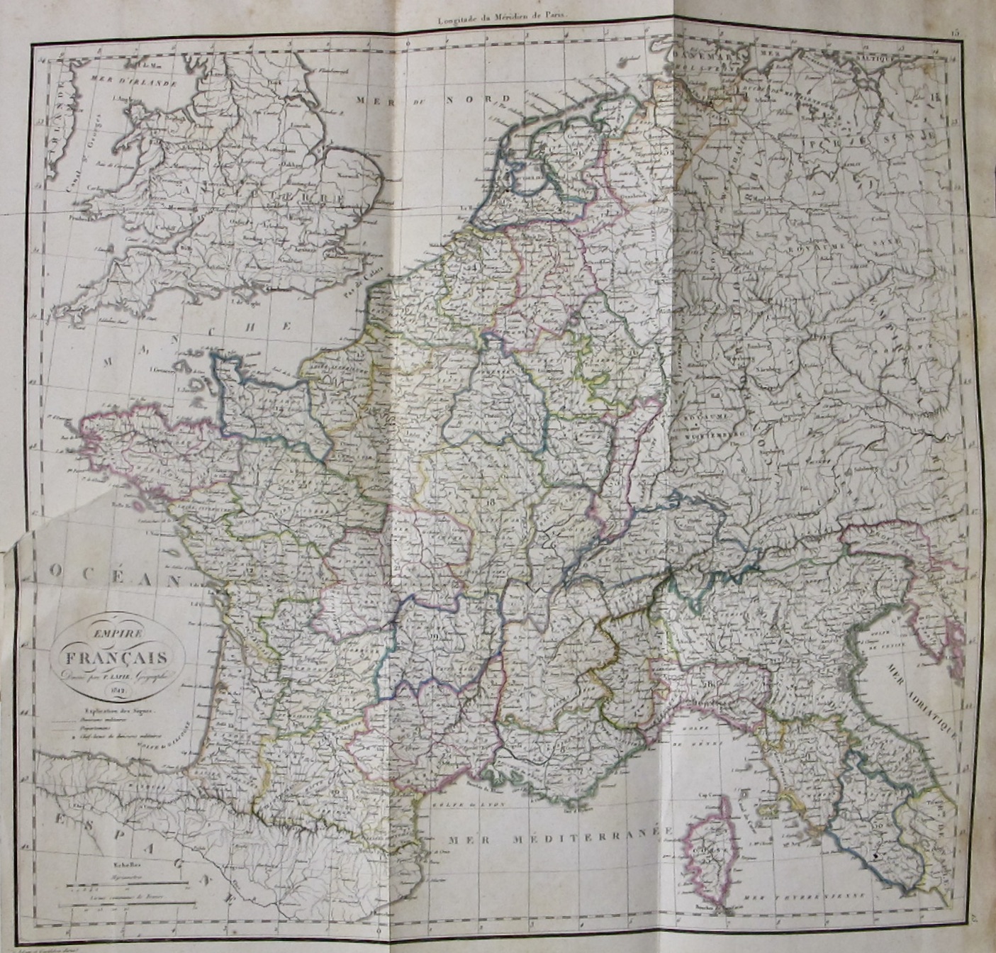 Empire Français / Imperio Frances > Mapas . Frame | Grabados, Mapas ...